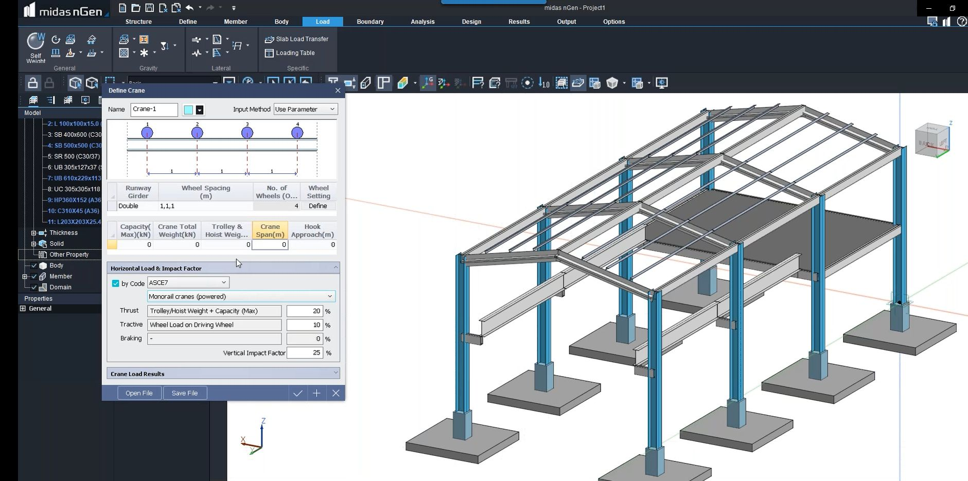 Case Study Composite Steel Structures analysis and design